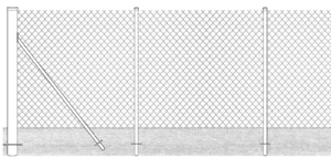DIAMOND MESH - OR CHAIN LINKED FENCE - Gates and fencing at Van Schoor