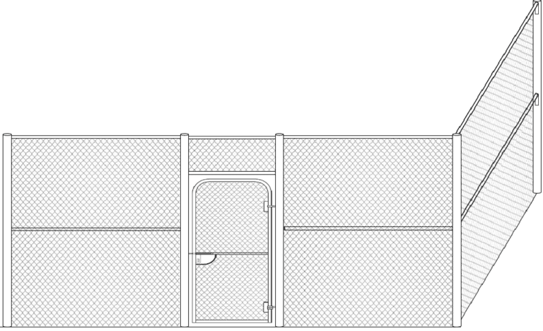 PARTITIONING FENCING - Gates and fencing at Van Schoor
